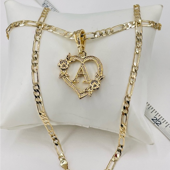 Jewelry | Initial A Includes 14k Gold Plated Chain | Poshmark